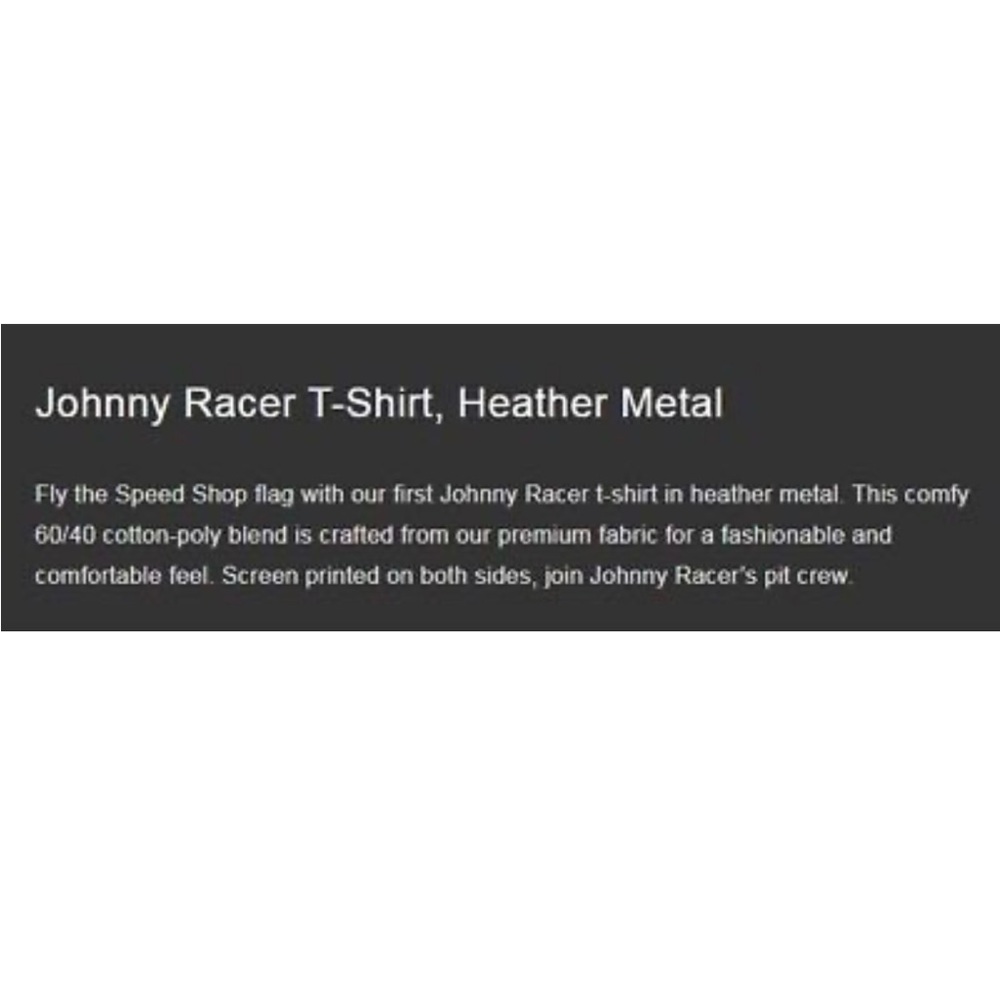 Scotty Cameron Johnny Racer Speed Shop T-Shirt Size M… - Gem